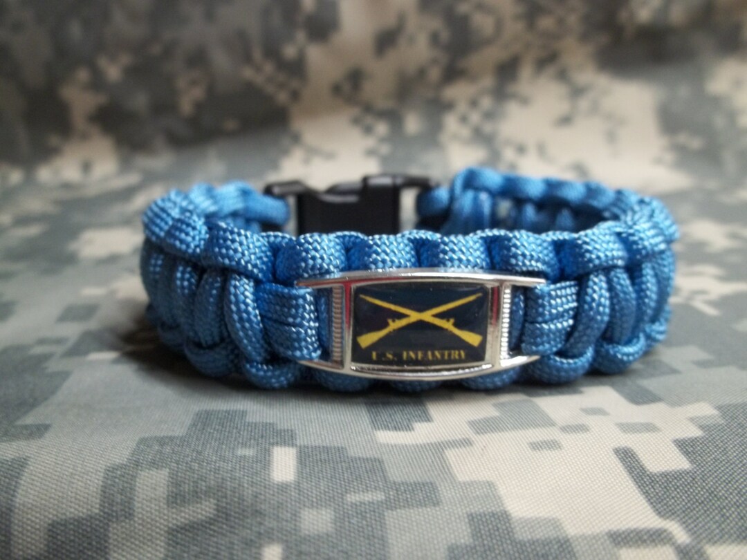 United States Army INFANTRY Insignia Badge INFANTRY BLUE 550lb - Etsy