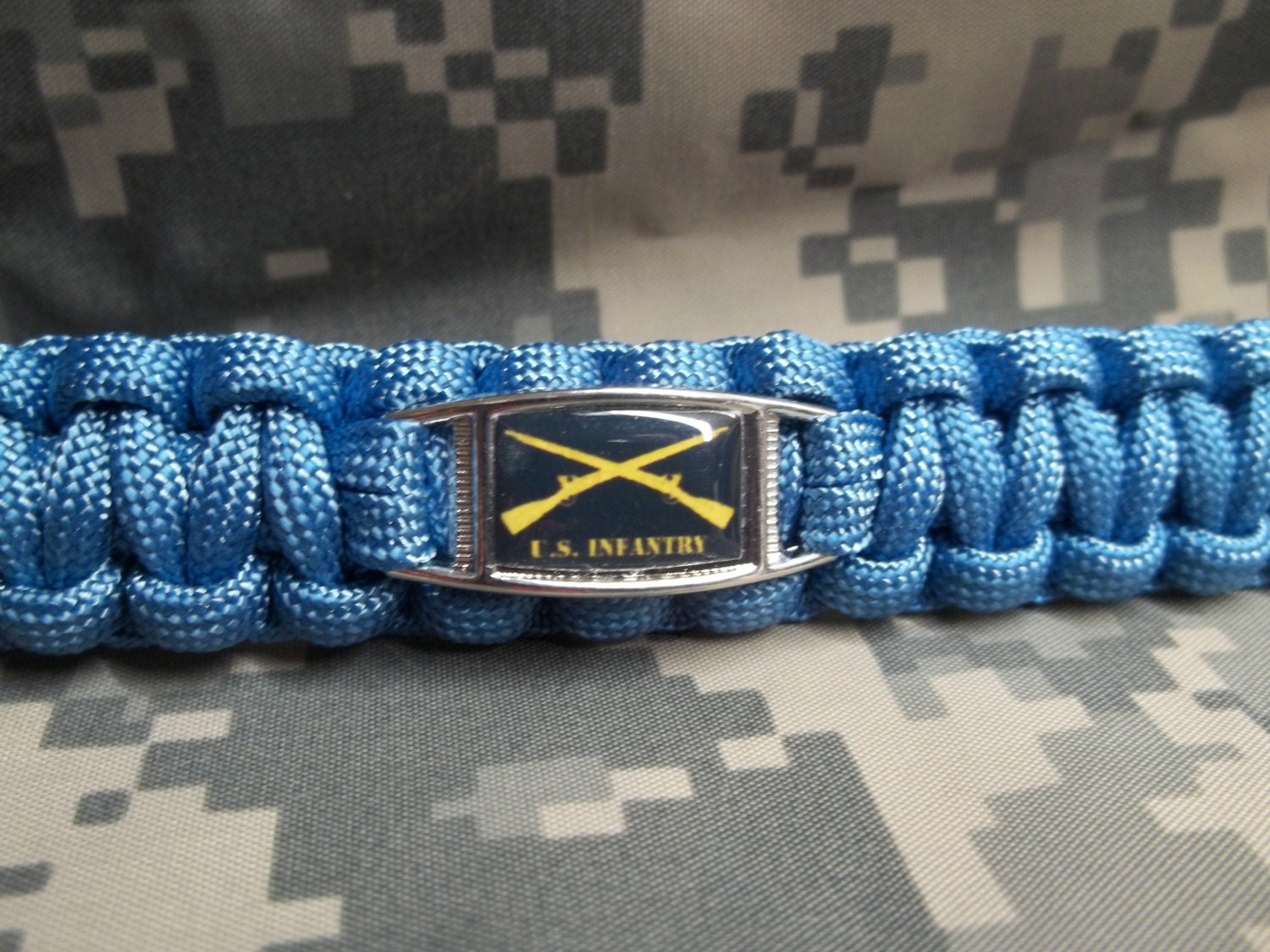 United States Army INFANTRY Insignia Badge INFANTRY BLUE 550lb - Etsy