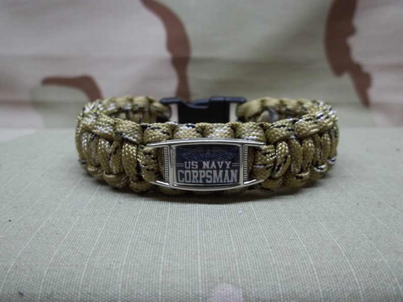 HANDMADE United States Navy Corpsman DEVIL DOC 550lb Paracord - Etsy