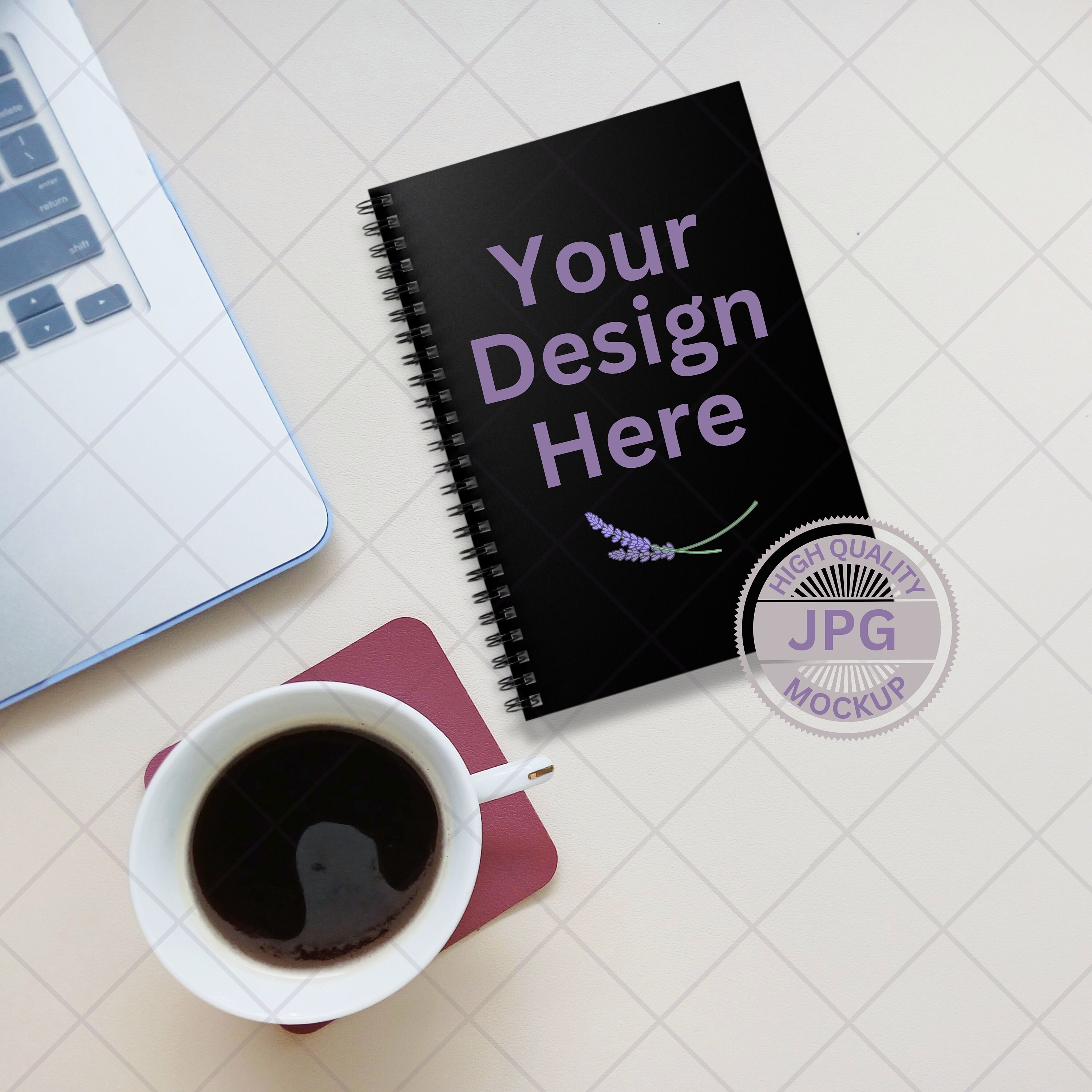 Spiral Notebook Mock Up, Notebook Mockup, Diary Mockup, Journal Notepad ...