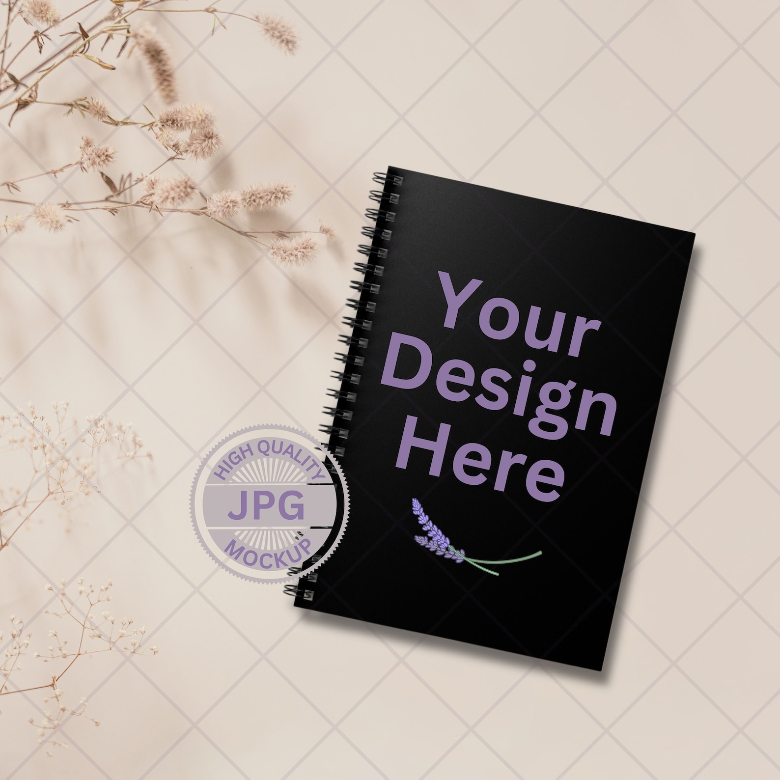 Spiral Notebook Mock Up, Notebook Mockup, Diary Mockup, Journal Notepad ...