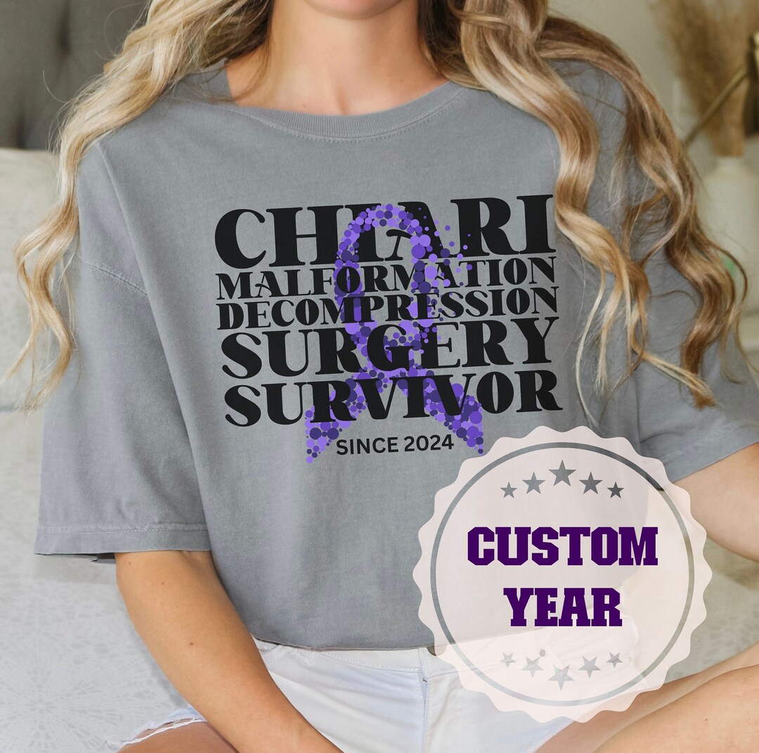 Custom Chiari Malformation Shirt, Chiari Awareness T-shirt, Big Brain ...