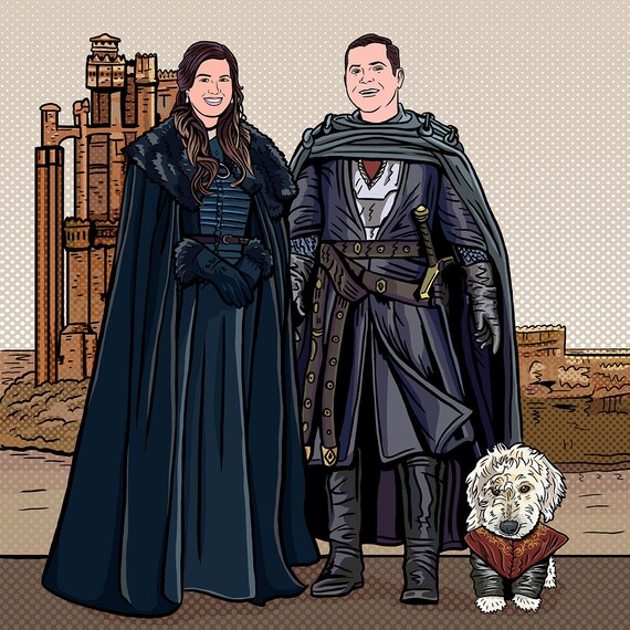 Game Of Thrones Character Art