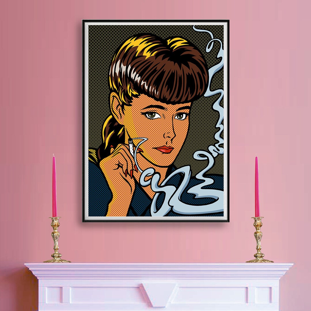 Custom Idol Portrait / POP ART Style / Roy Lichtenstein Style / Custom ...