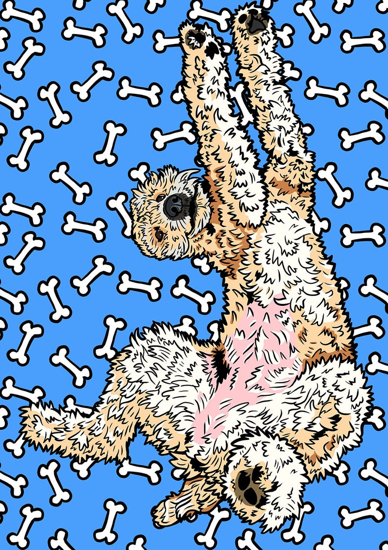 Quick Dog Portrait / Fast Realization 48 Hours / POP ART Style | Etsy