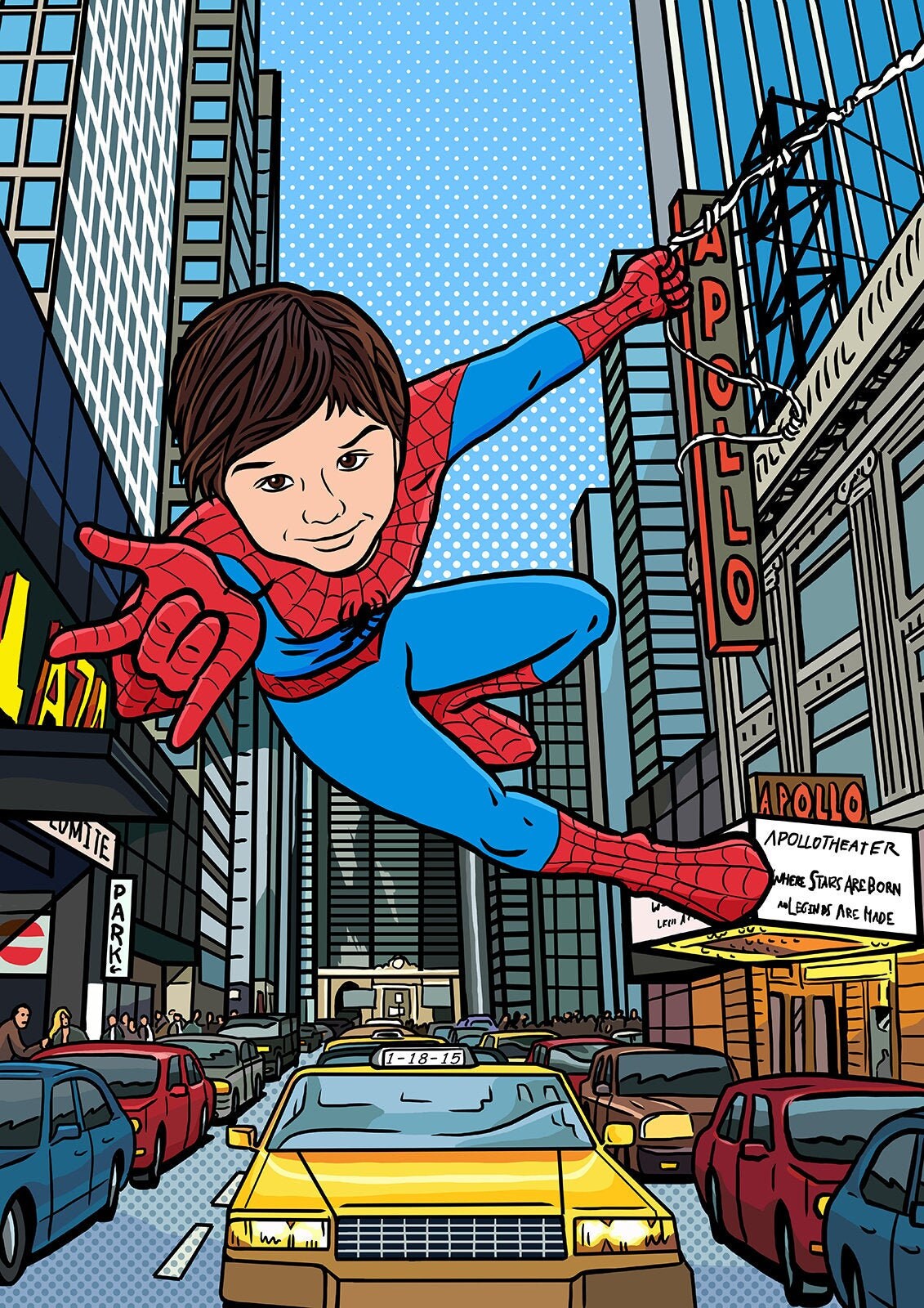 Personalized Full Body Pop Art Portrait With Extended - Etsy