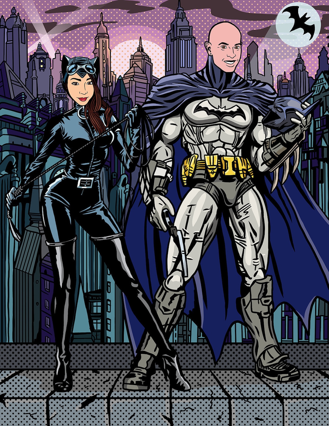 Personalized Full Body Pop Art Portrait With Extended - Etsy