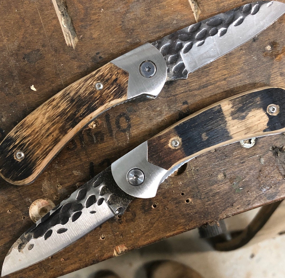 Kentucky Bourbon Whiskey Barrel Handle Pocket Knife - Etsy