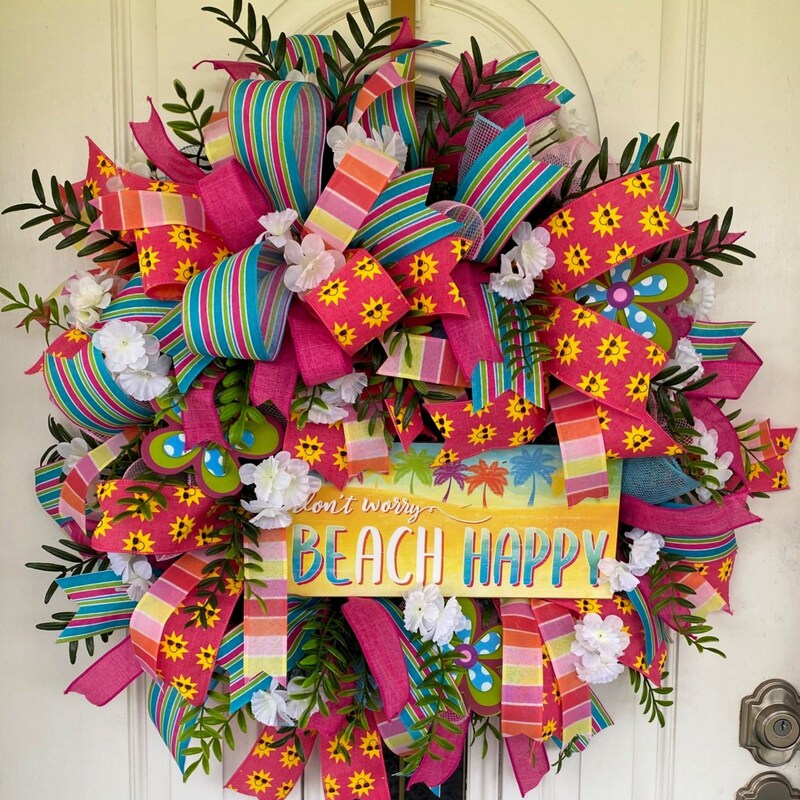 Large Spring Wreath - Etsy