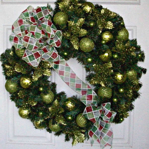 Green Wreath - Etsy