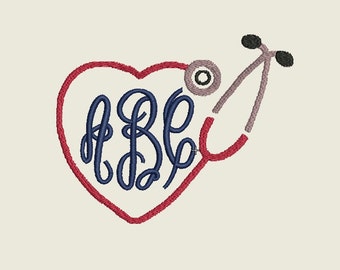 Stethoscope font | Etsy