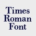 Times Roman Machine Font Alphabet in Multiple File Formats in 3 Sizes ...
