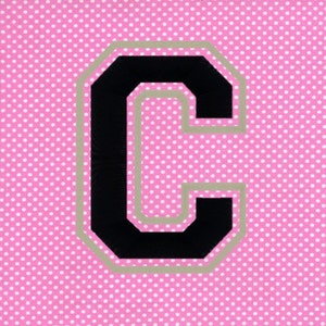 College Outline Embroidery Machine Font, 1/2", 3/4", 1", 2", 3" & 4 ...