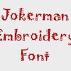 Comic Sans Embroidery Font in 6 Sizes (0.25", 0.5", 0.75", 1", 1.5" & 2 ...