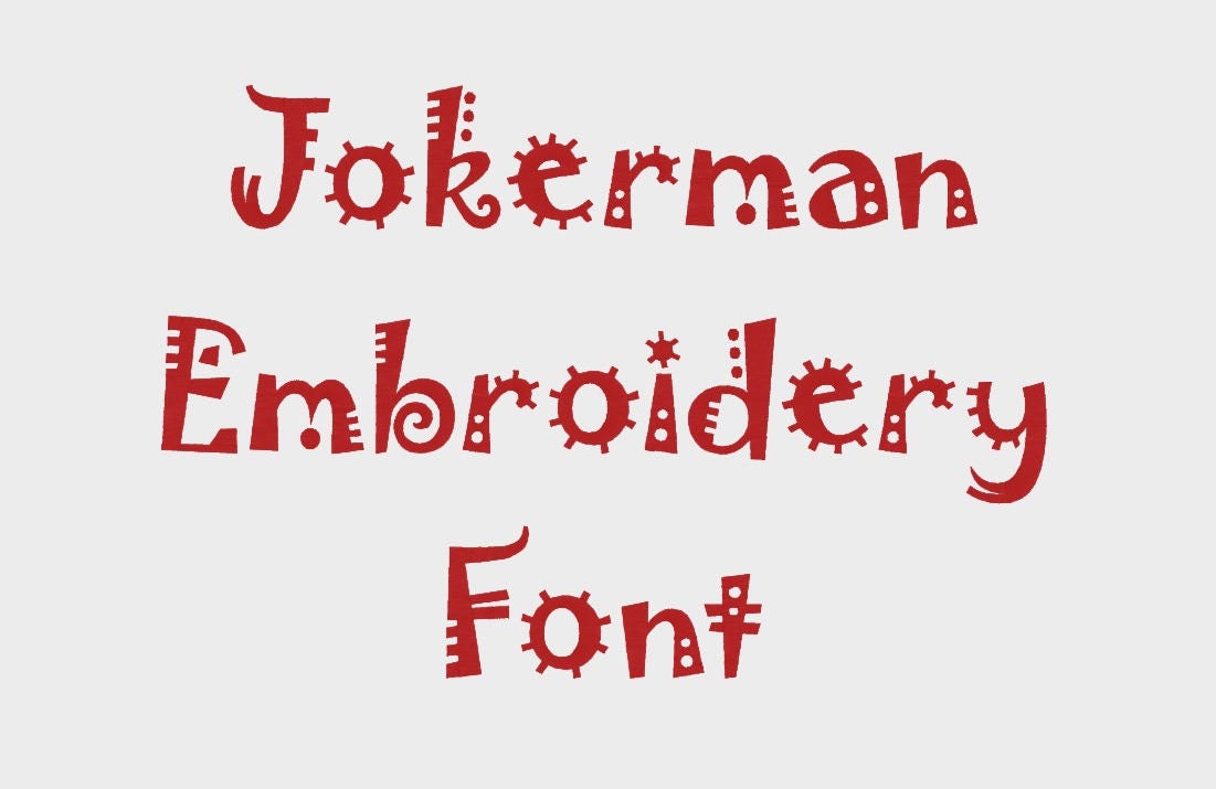 Jokerman Font J