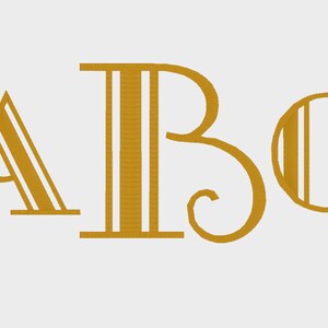 3 Letter Poster Boy Monogram Embroidery Machine Font in Multiple File ...