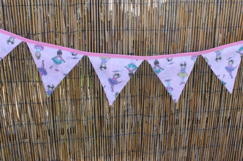 Ballerina Design Flags / Pennant Banner / Garland / Bunting | Etsy