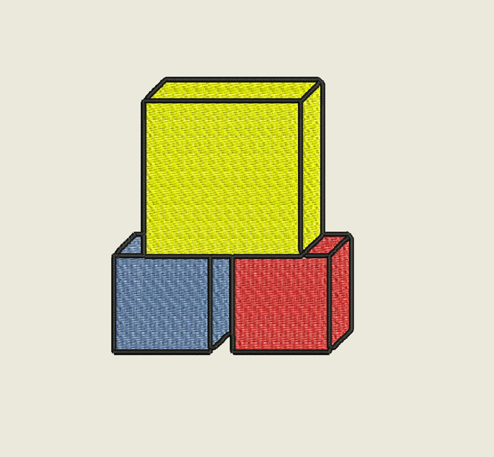 Toy Block Monogram Embroidery Machine Design (including Font) in ...