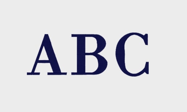 Times Roman Monogram Embroidery Machine Font in Multiple File Formats ...