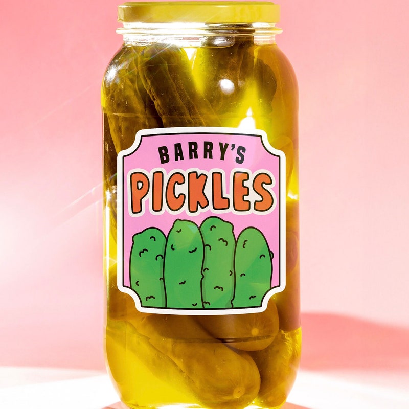 Pickle Labels - Etsy