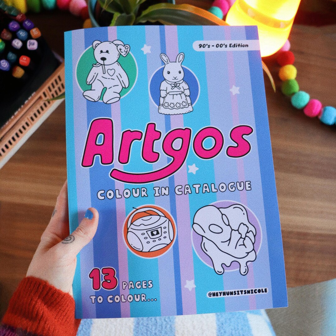 NEW Colouring Book Volume 4 // Nostalgia Inspired Booklet ...