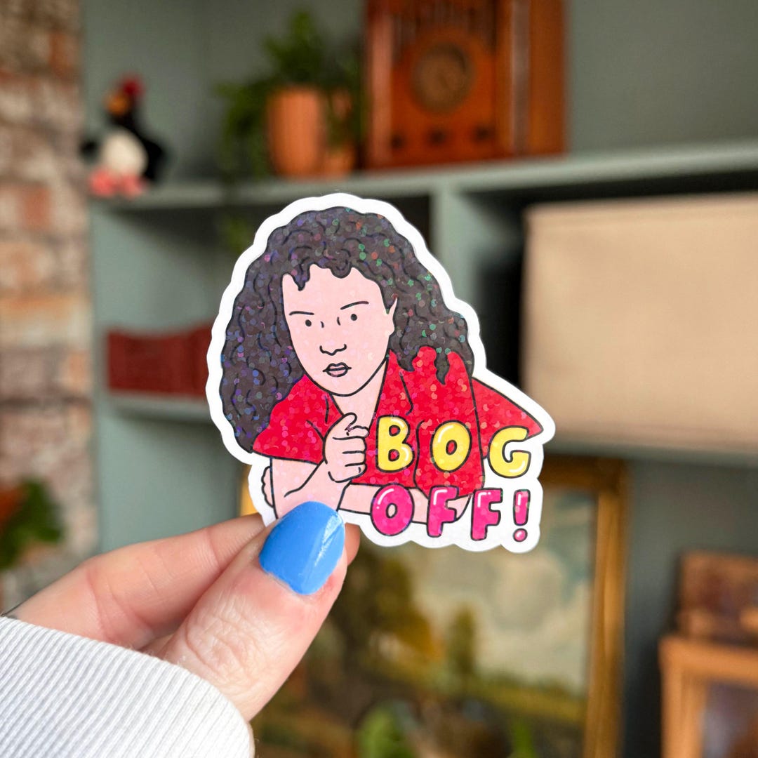 Bog off Vinyl Sticker / for Laptops, Phone Cases, Water Bottle ...
