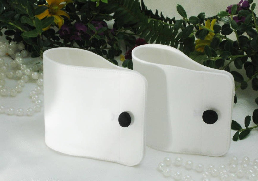 Dog Cuffs~non-slip Feature~dog Tuxedo~dog Cuffs With Satin Buttons to ...
