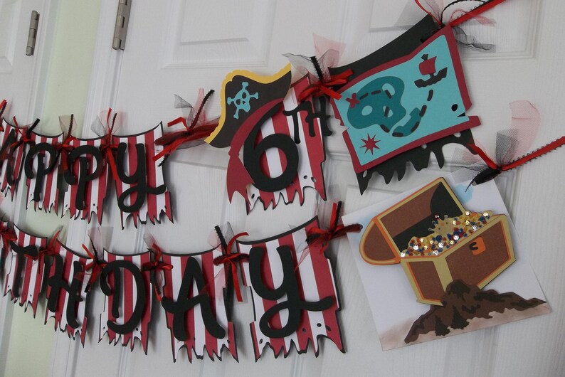 Pirate Banner/ Pirate Birthday banner | Etsy