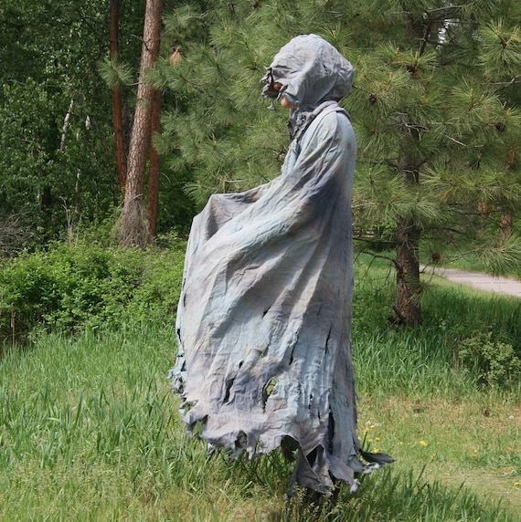 The Wicked Cape a Long Cape With Hood - Etsy