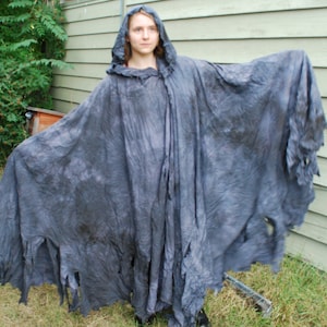 Phantom Cape a Long Light Weight Cape With Hood - Etsy