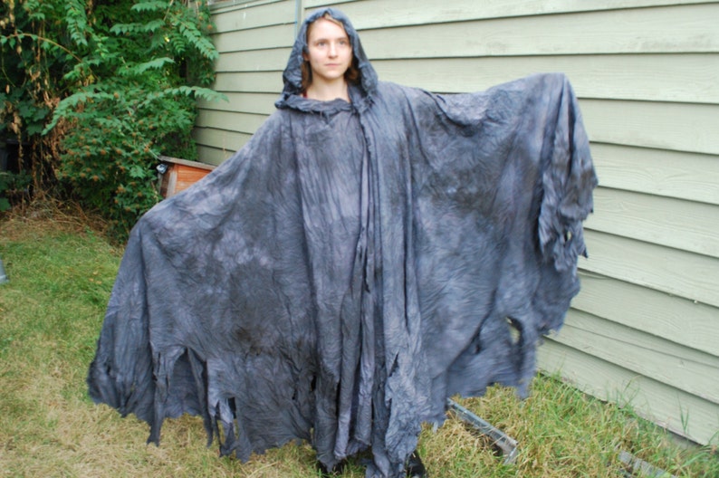 Phantom Cape a Long Light Weight Cape With Hood - Etsy