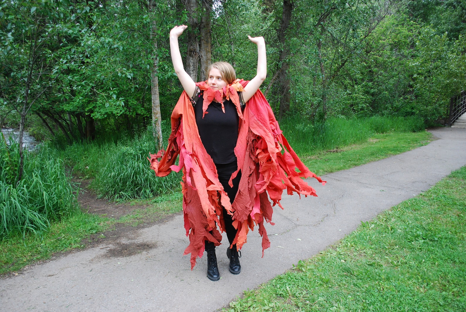 Flame Cut Wild Cape - Etsy