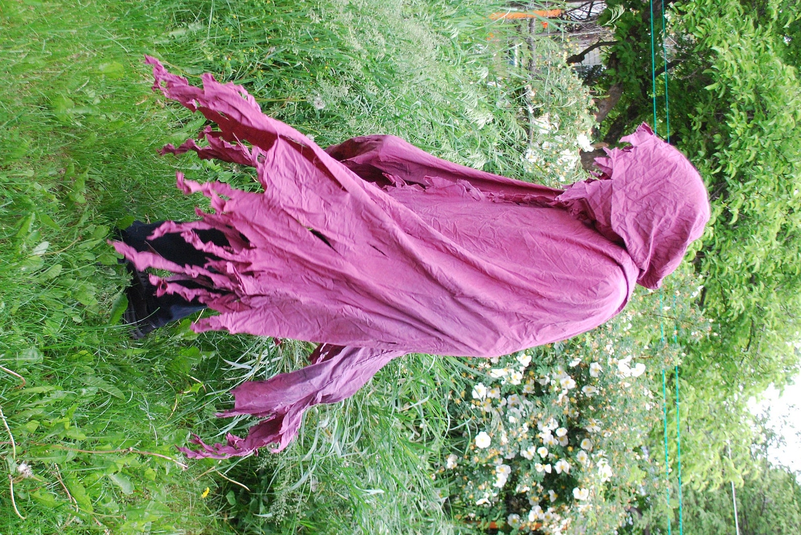 Phantom Cape a Long Light Weight Cape With Hood - Etsy