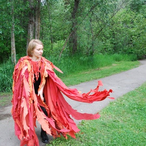 Flame Cut Wild Cape - Etsy