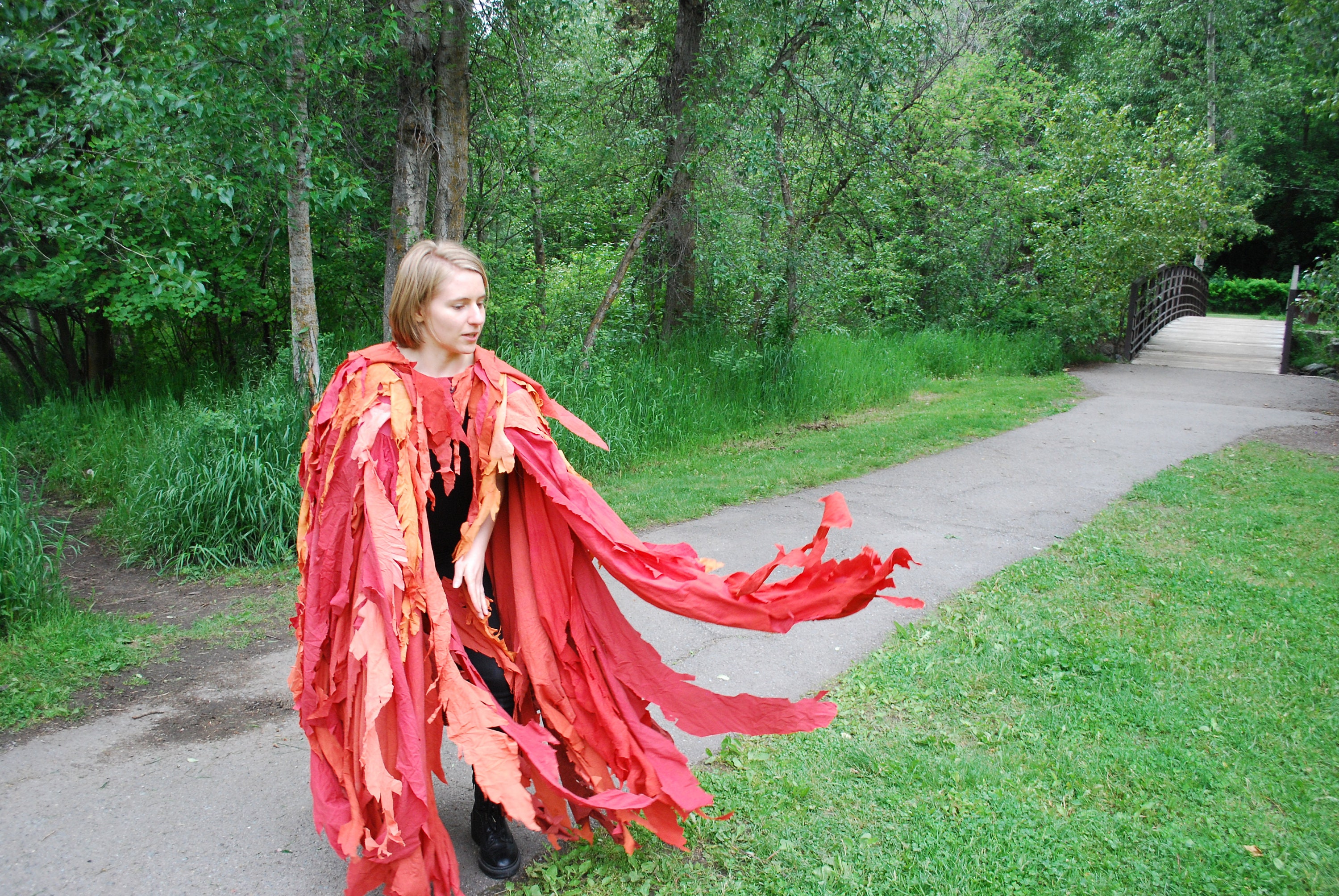 Flame Cut Wild Cape - Etsy