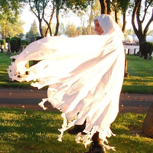 Phantom Cape a Long Light Weight Cape With Hood - Etsy