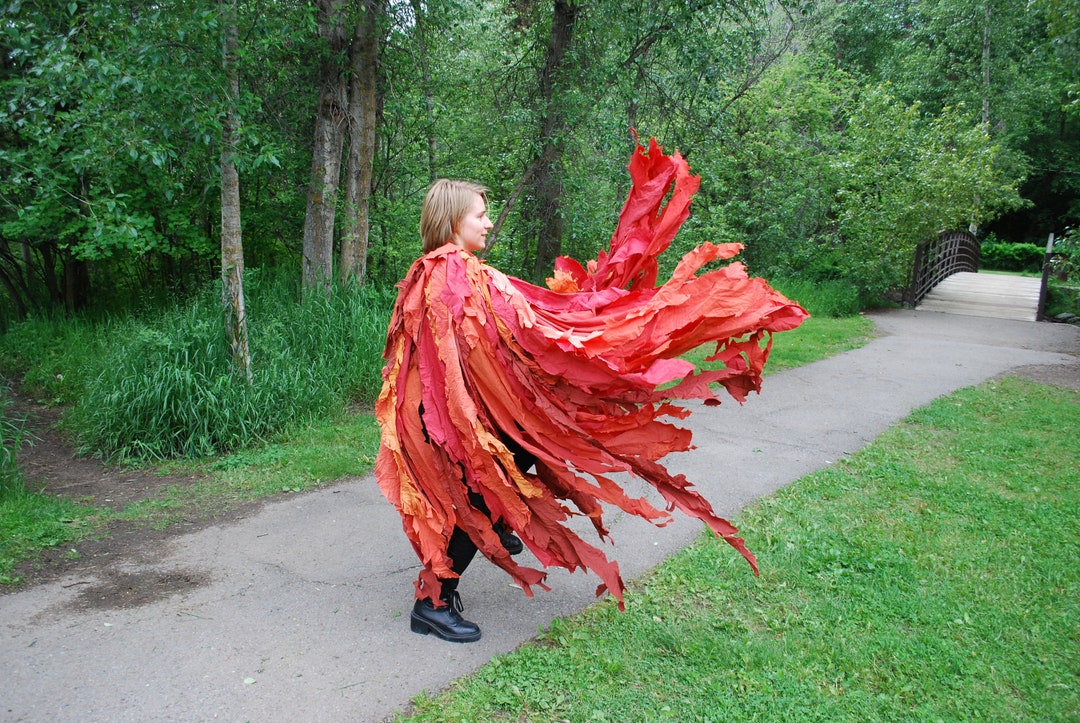 Flame Cut Wild Cape - Etsy