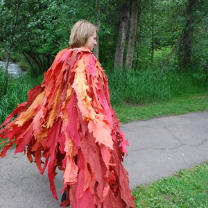 Flame Cut Wild Cape - Etsy