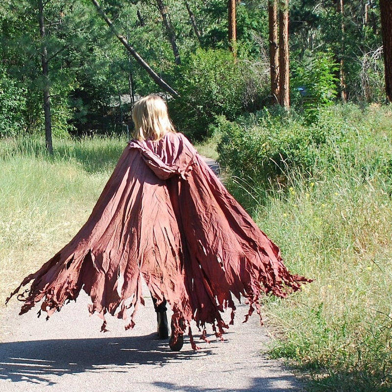 Distressed Cape and Hood - Etsy