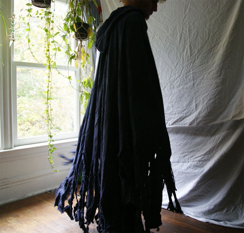 The Wicked Cape a Long Cape With Hood - Etsy