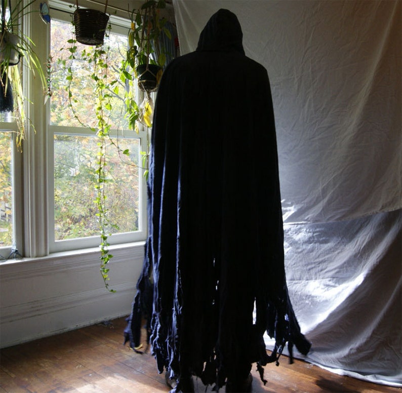 The Wicked Cape a Long Cape With Hood - Etsy