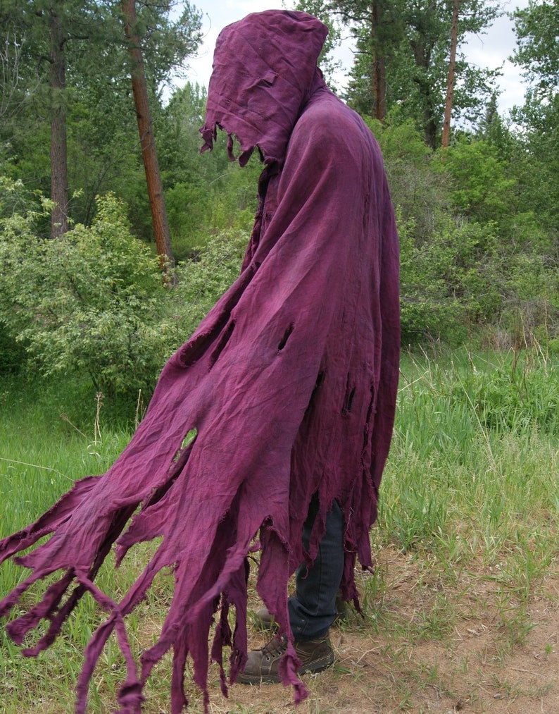 The Wicked Cape a Long Cape With Hood - Etsy