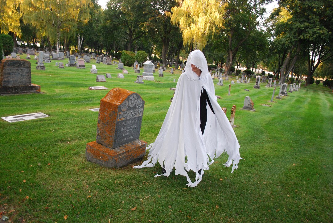 Phantom Cape a Long Light Weight Cape With Hood - Etsy