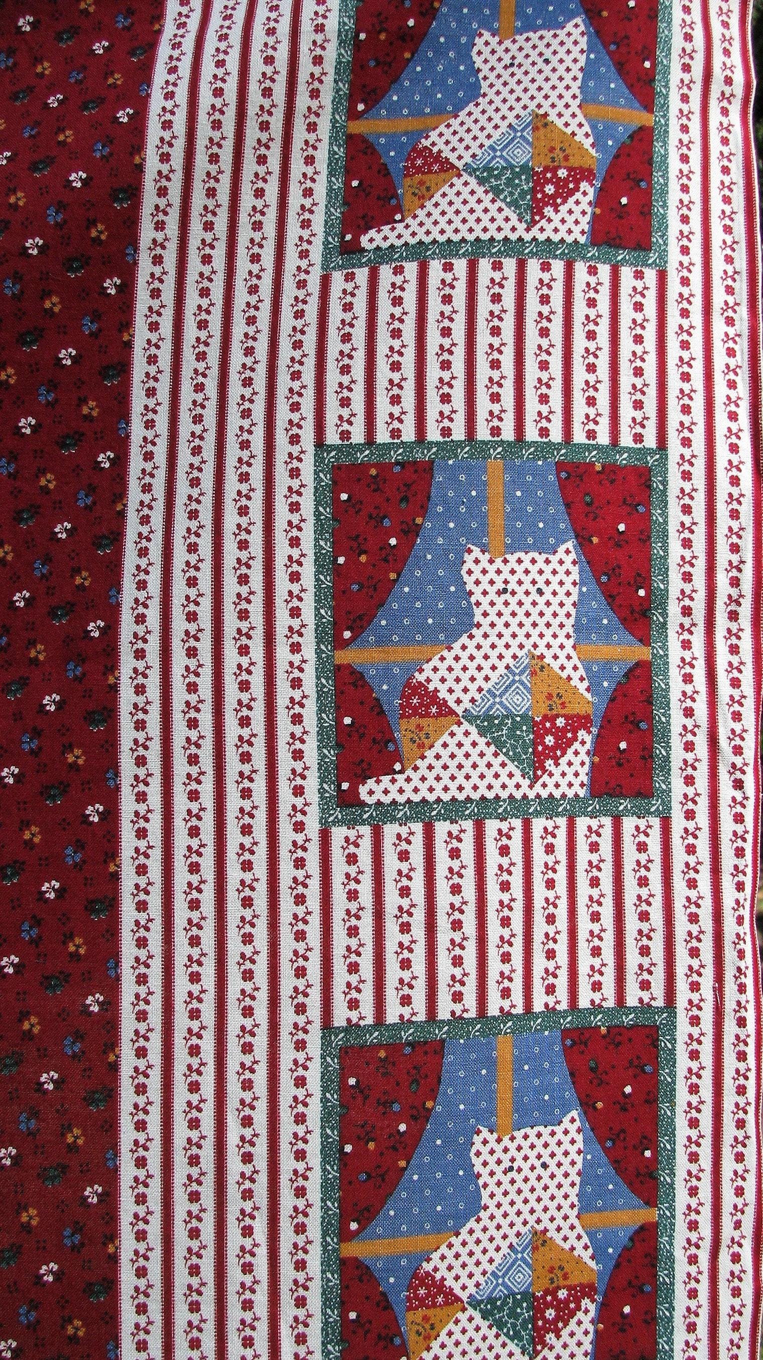 Cheater Quilt, Cranston Prints, Pre-printed Quilt Fabric, Cheat ...