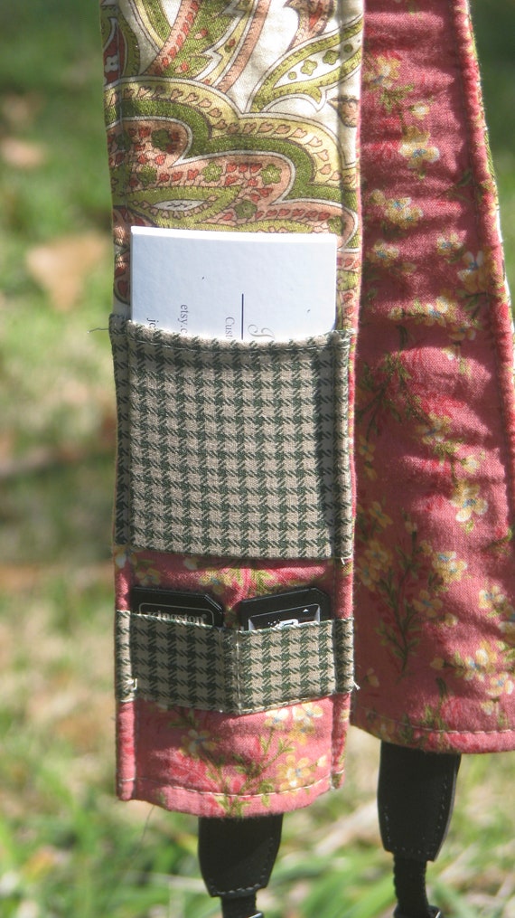 Camera Strap Slip Coverpadded Camera Strap Covercustom | Etsy