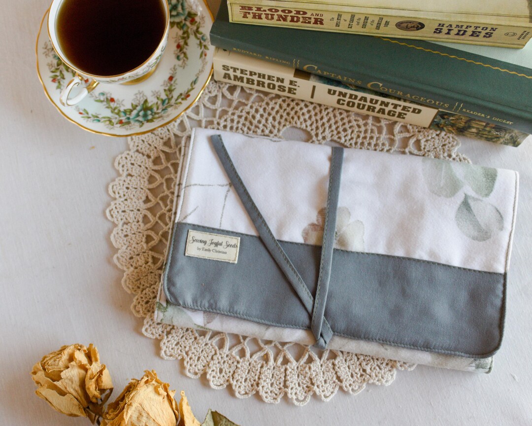 Floral Protective Book Cover - Etsy