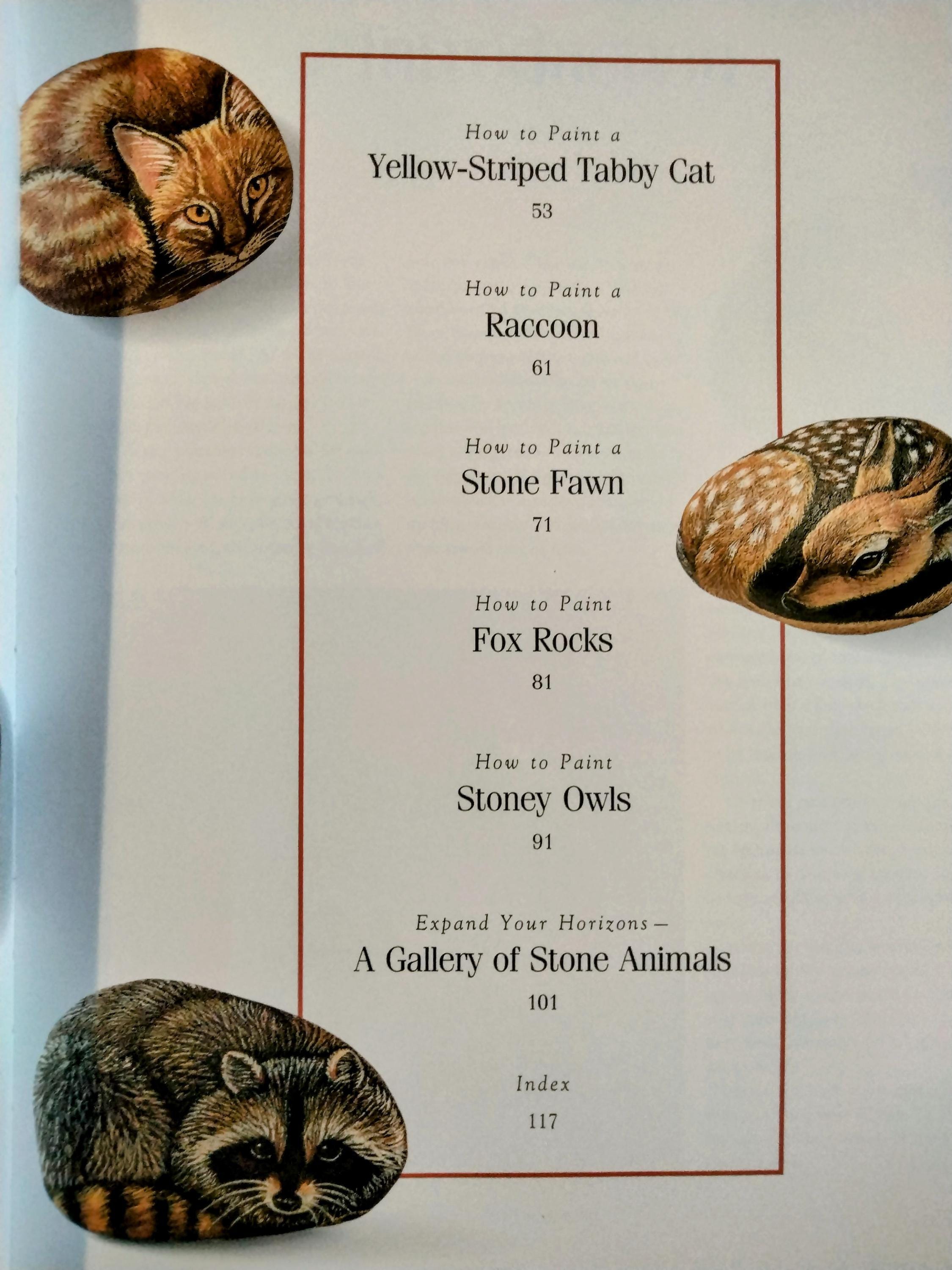 The Art of Painting Animals on Rocks Guide Book,lin Wellford - Etsy