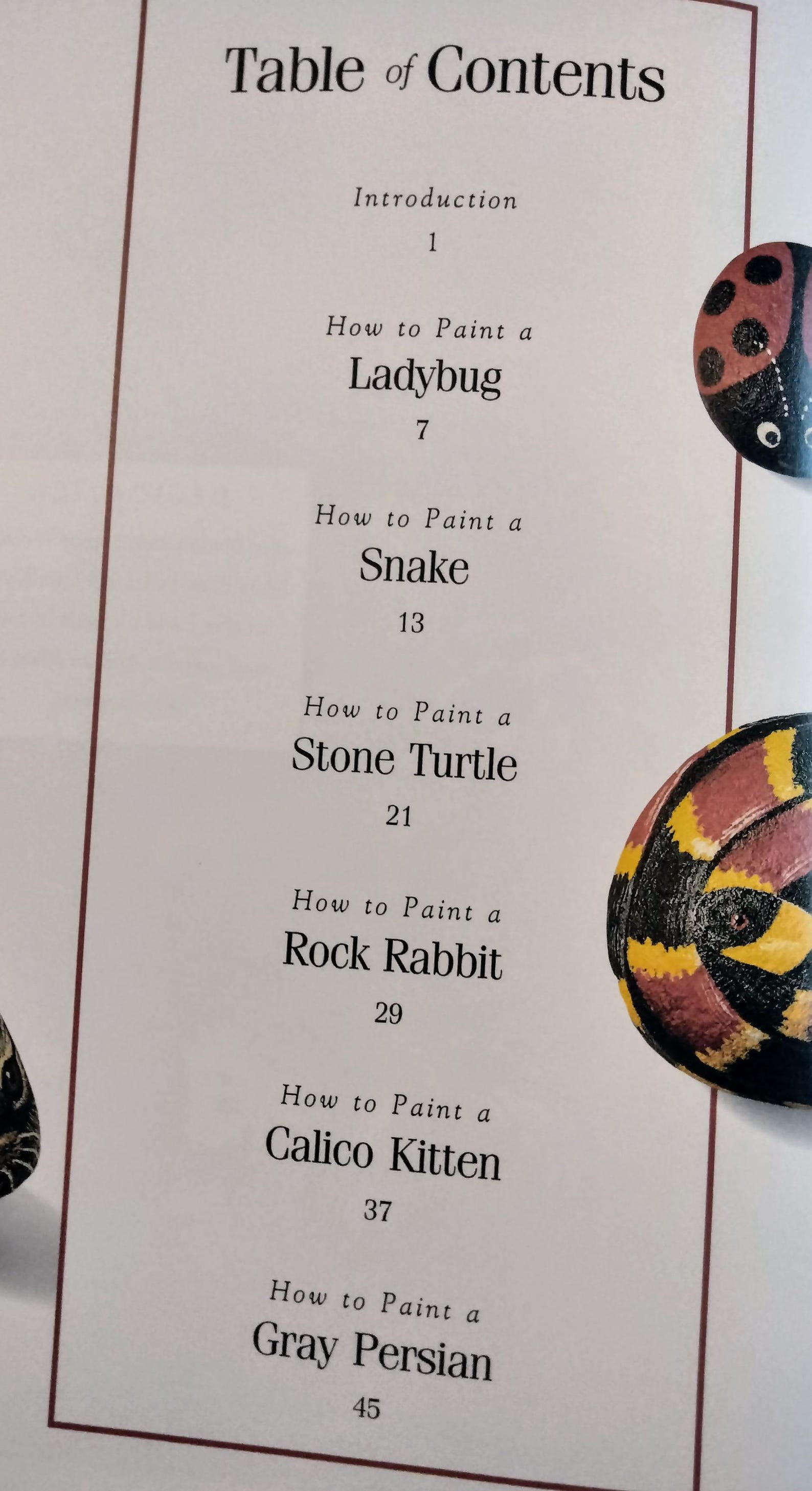 The Art of Painting Animals on Rocks Guide Book,lin Wellford - Etsy