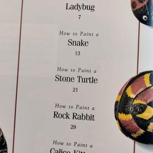 The Art of Painting Animals on Rocks Guide Book,lin Wellford - Etsy