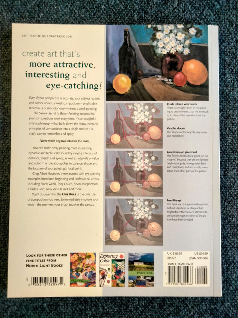 The Simple Secret to Better Painting Guide Book, Greg Albert - Etsy